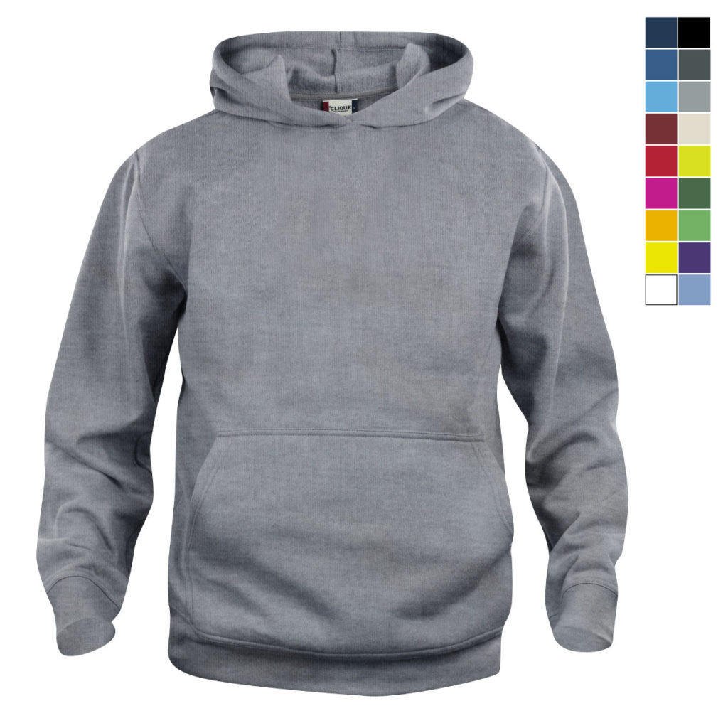 CLIQUE BASIC HOODY JUNIOR - Uniprint