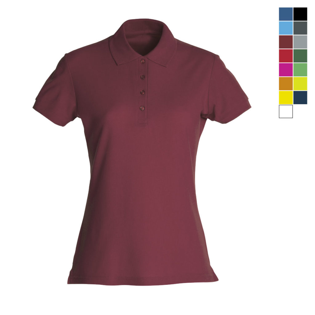 CLIQUE BASIC POLO, DAME - Uniprint