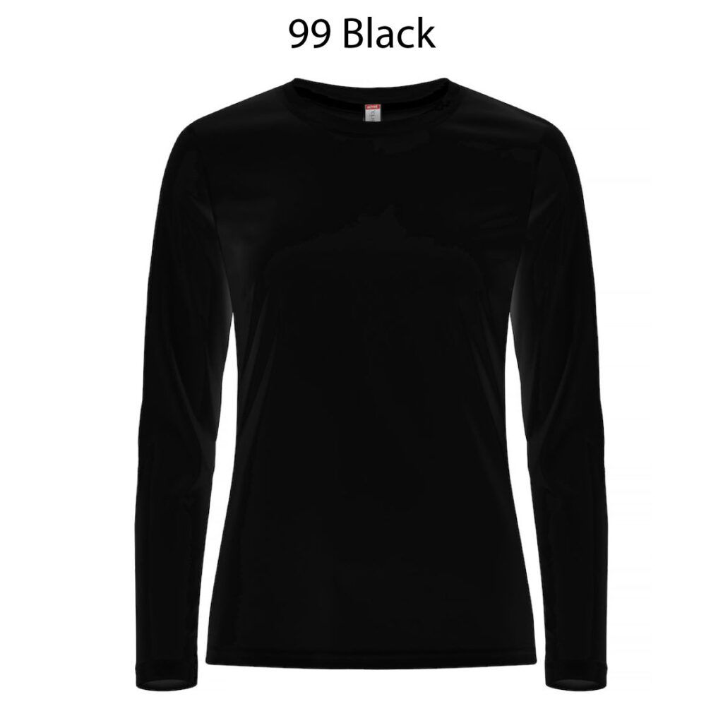 Clique Basic Active-T L/S Lady - Uniprint