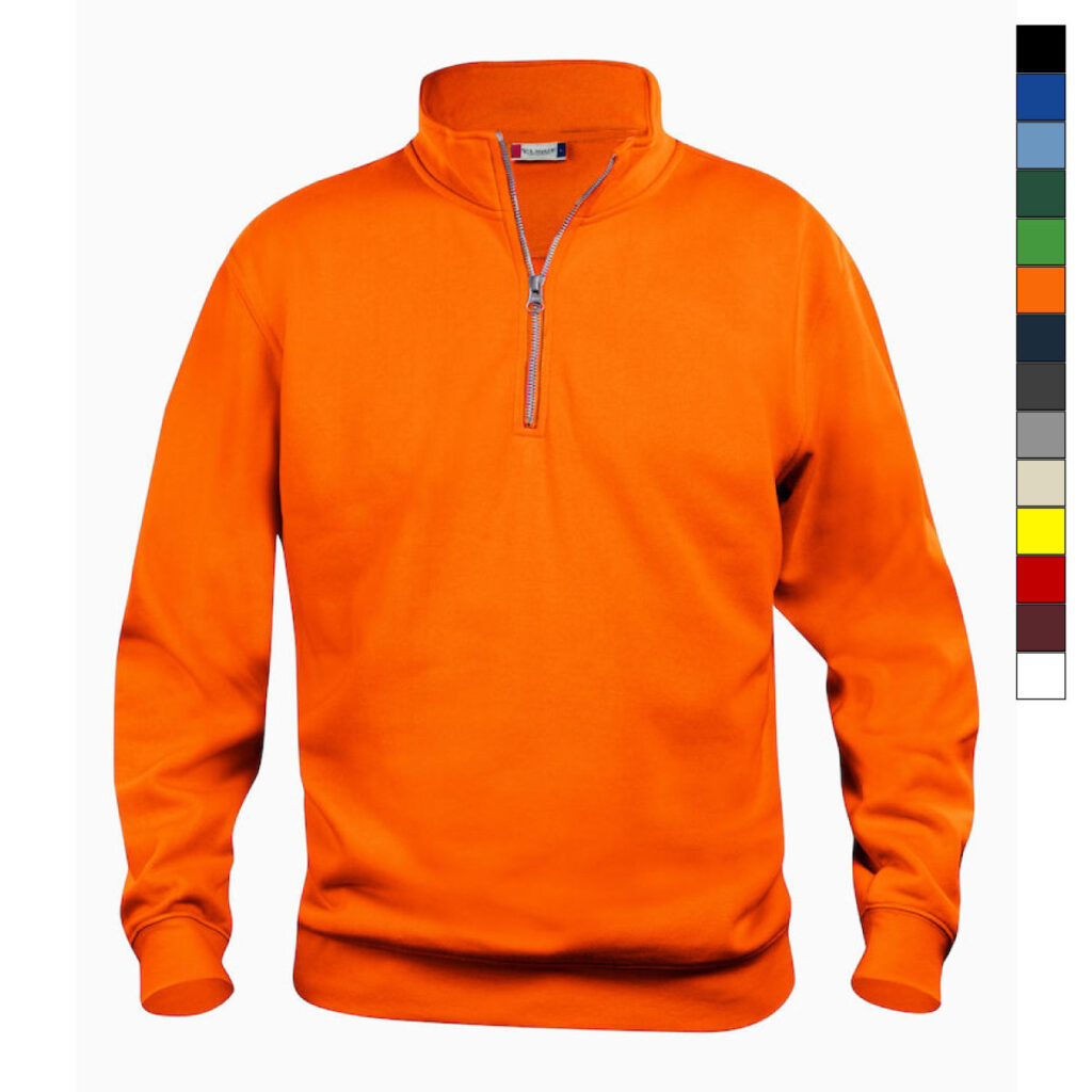 Clique Basic Half Zip - Uniprint